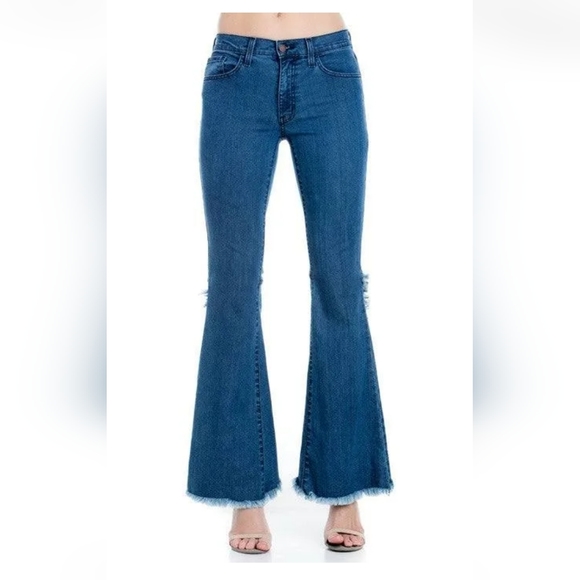 Lucky & Blessed | Jeans | Split Back Hem Flare Plus Jean Lucky And ...